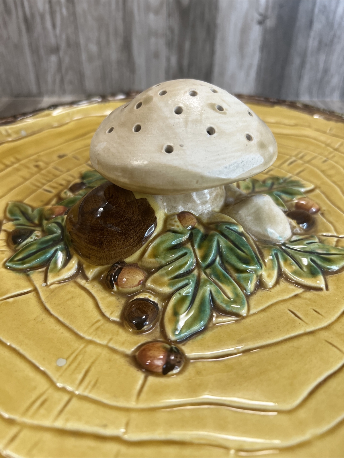 Lefton Mushroom Hors D'oeuvre / Appetizer Tray Platter Geo Z. Lefton ...