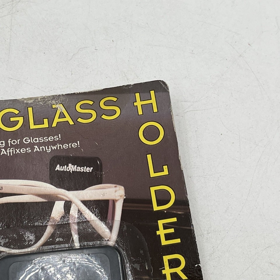 NOS Automobile AutoMaster Eyglass Holder New Vintage Accessory Clip ...