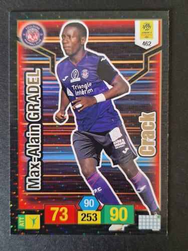 Max-Alain Gradel 462 Crack Toulouse Carte Panini Adrenalyn Foot France ...