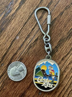 Costa Rica Country Keychain Travel Souvenir Metal | eBay