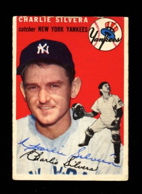 1954 TOPPS CHARLIE SILVERA #96 YANKEES SIGNED AUTOGRAPH VINTAGE | eBay