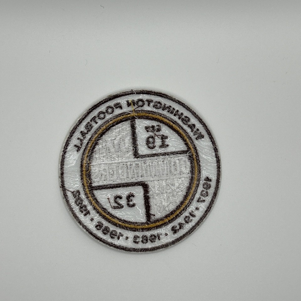 MR ALE NFL 3” Washington Commanders Patch Embroidered Iron-On/Sew-On ...