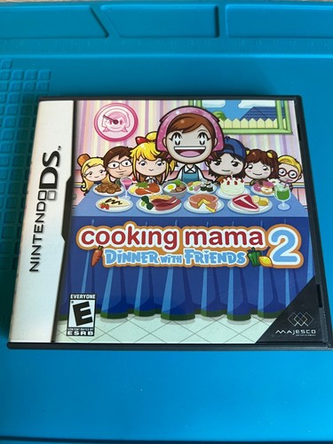 Nintendo DS - Cooking Mama 2 Dinner With Friends (Case, Game & Manual ...