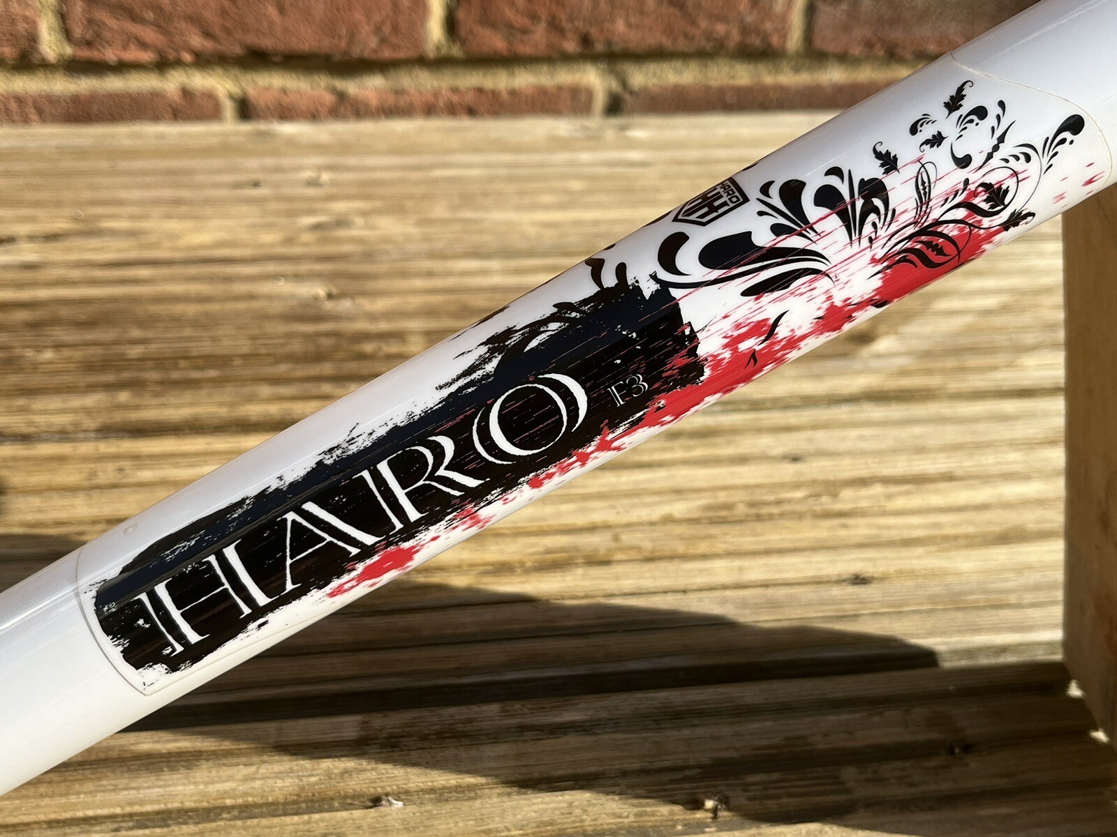 Haro F1 BMX Frame - Gloss white - BB & Headset included | eBay