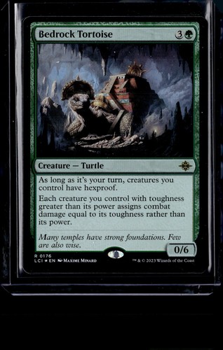 Bedrock Tortoise 176 Foil NM - MTG Magic the Gathering | eBay