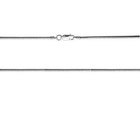 Sterling Silver Round Wire Choker Omega Chain Necklace,NICKEL FREE,Made ...