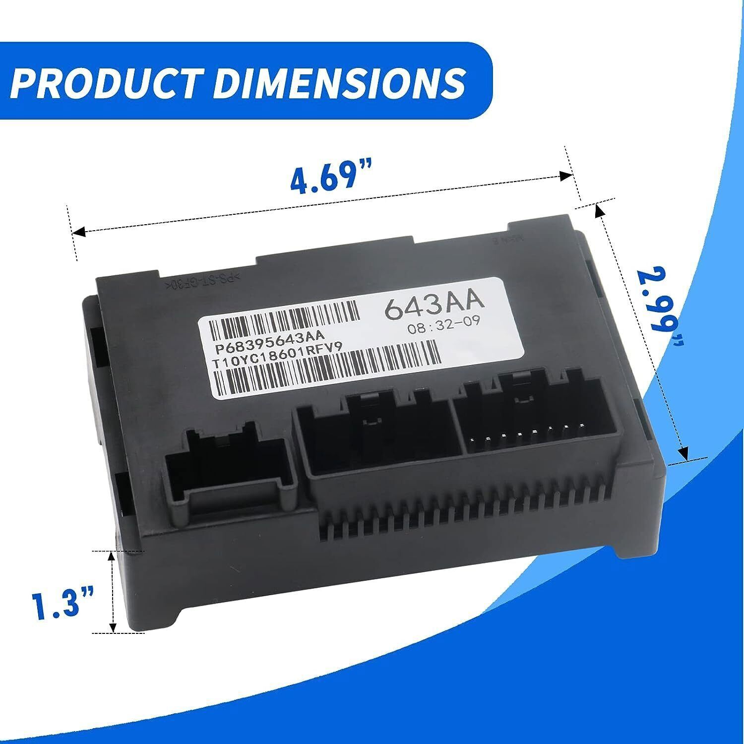 Programmed Transfer Case Control Module For 2011 2012 2013 Jeep Grand ...