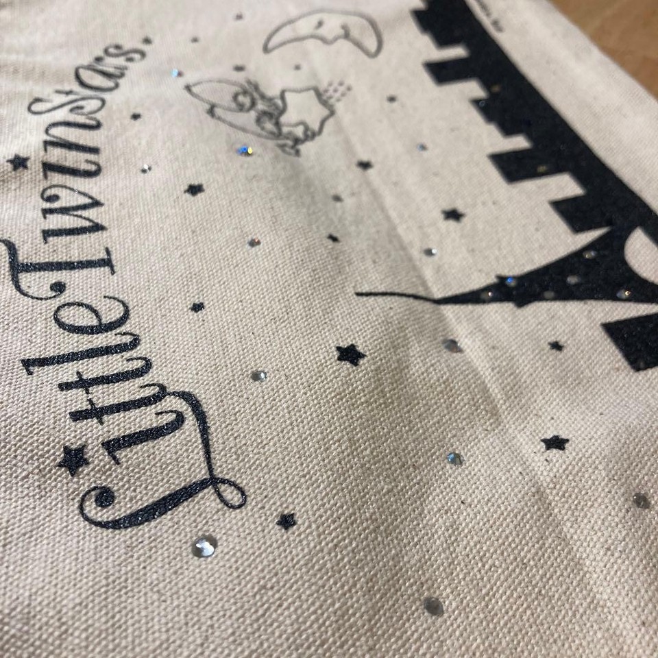 LIGHTS STYLE Kiki Lala Mini Tote Bag Sanrio, Used, Crystal Decor, | eBay