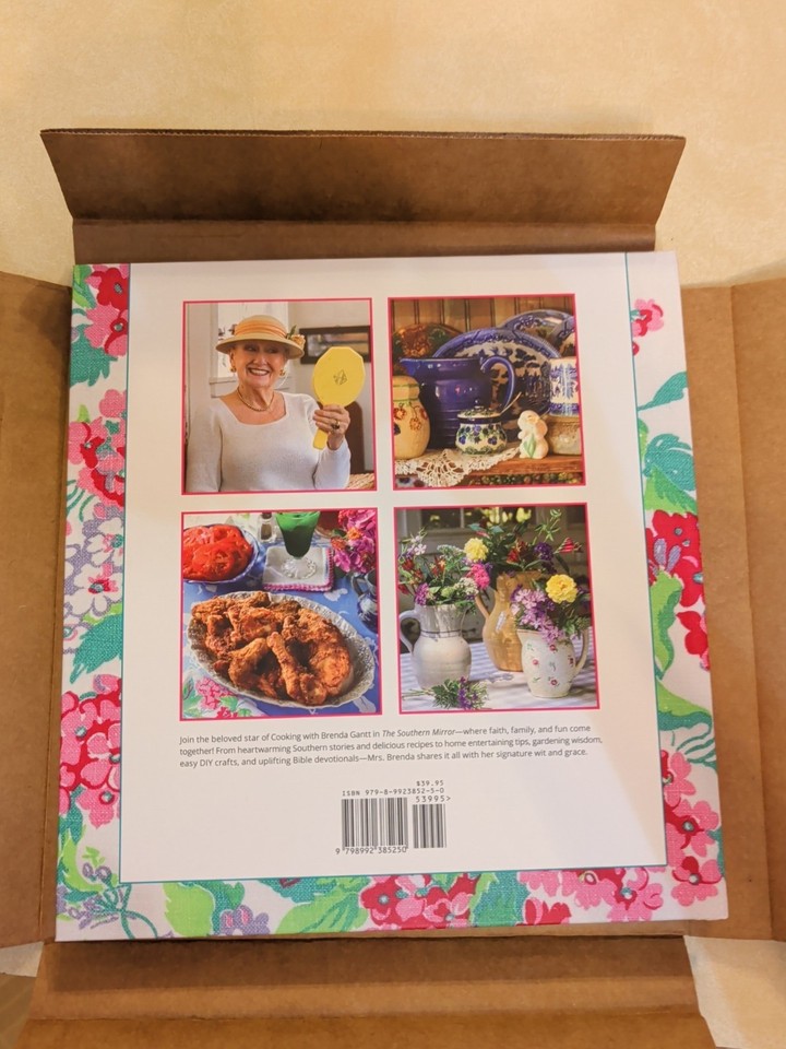 The Southern Mirror By Brenda Gantt 2025 Coffee Table Book Cookbook | eBay