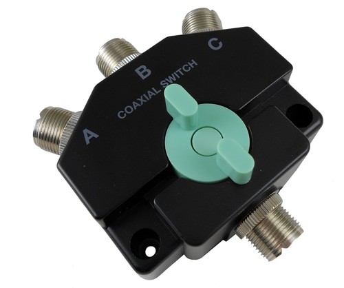 TW-103Ni 3 Position Coaxial Switch for 144/440MHz HAM CB or HF/VHF/UHF ...