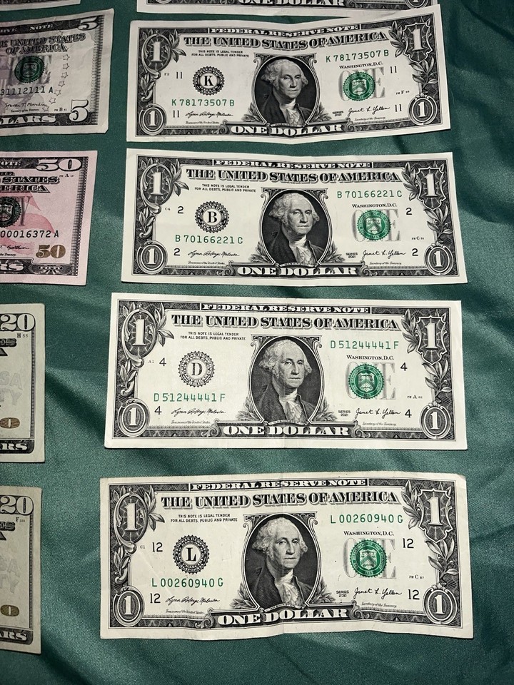 US MINT CURRENCY STAR NOTES, ERRORS, LOW AND COLLECTIBLE SERIAL #s ...