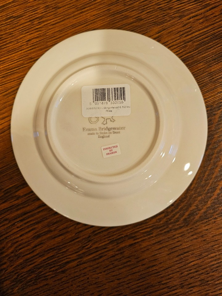 Brand New Emma Bridgewater Gingerbread Small Side 6.5inch Plate First ...