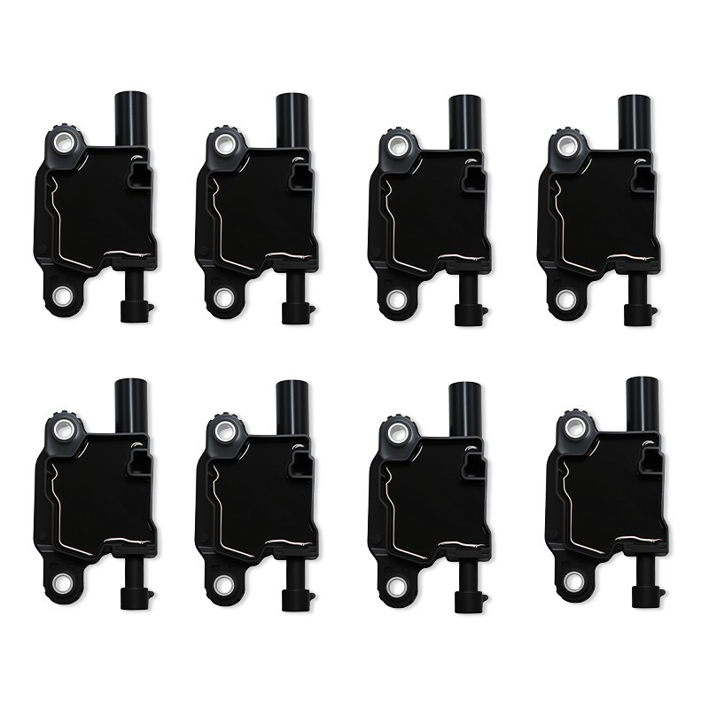 NEW OEM 8 PACK UF413 Ignition Coil + 41-110 Spark Plug + 9748UU Wire ...