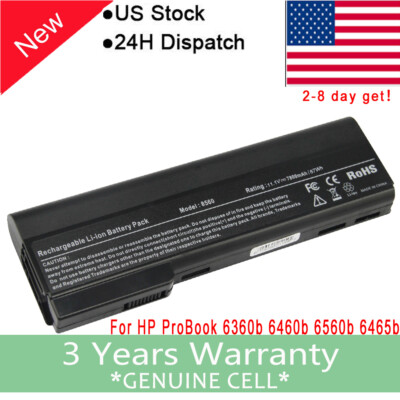 Battery for HP ProBook 6360b 6460b 6465b 6560b 6565b CC09 CC06X HSTNN ...