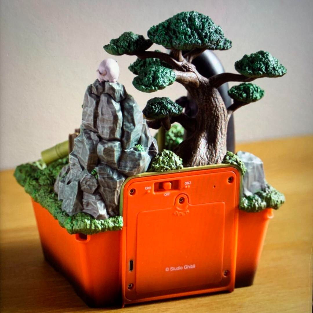 Studio Ghibli Spirited Away Water Garden Bonsai No Face Figure Benelic ...