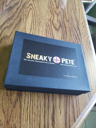 Sneaky Pete Box Only For Holster With Inside Bag Included Ex Cond (No ...