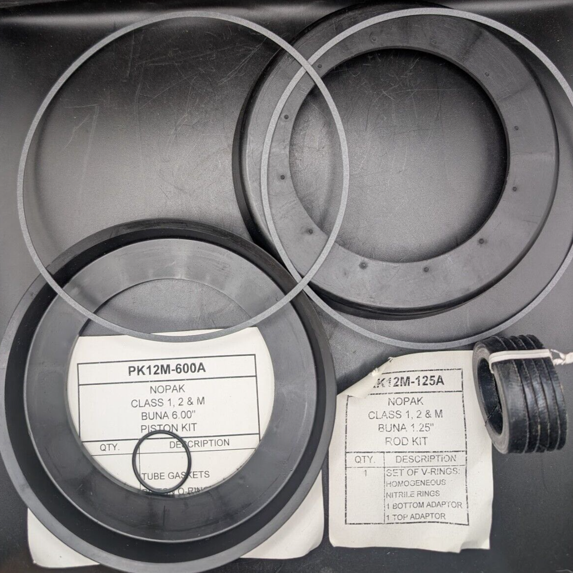 New Nopak PK12M-600A Seal Kit and PK12M-125A Rod Seal kit | eBay