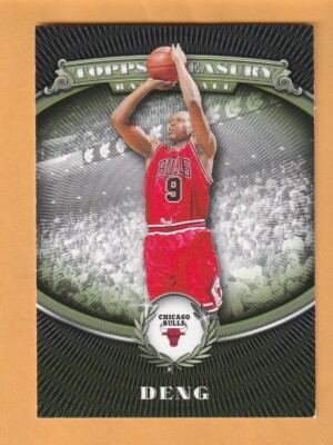 Luol Deng Chicago Bulls 2008-09 Topps Treasury #45 Duke Blue Devils 13Y ...
