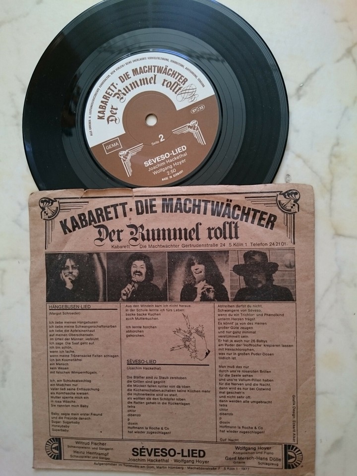 Cabaret The Power Guardians Hanging Breast Song*PRIVATE PRESS* | eBay