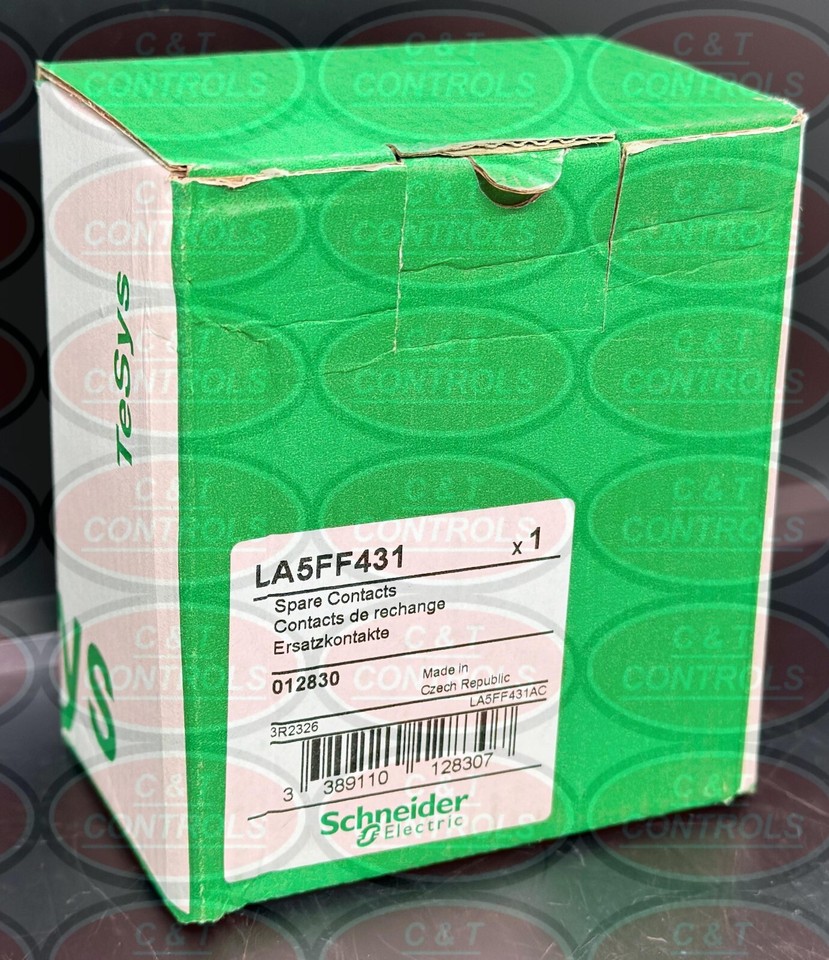 Square D LA5FF431 3P Contact Kit LC1F115, LC1F150, CR1F150 New In Box ...