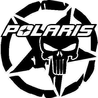 POLARIS SKULL STICKER BUY 1 GET 1 FREE DECALS A MUST HAVE | eBay