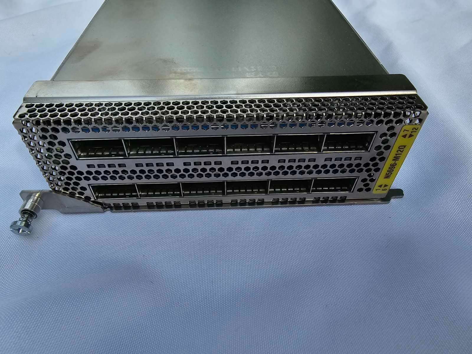 12 Port 40ge QSFP Nexus 5696q Chassis Cisco N5696-m12q Ethernet Channel ...
