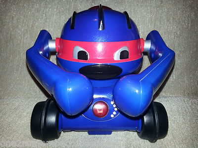 RUMBLE ROBOT Diamond Series CLAMSTER Battle Bot BLUE TEAM Fight Toy ...