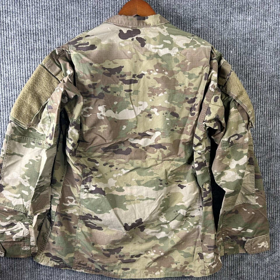 Military Shirt ACU Army Combat Uniform Coat Unisex Medium Long OCP Camo ...