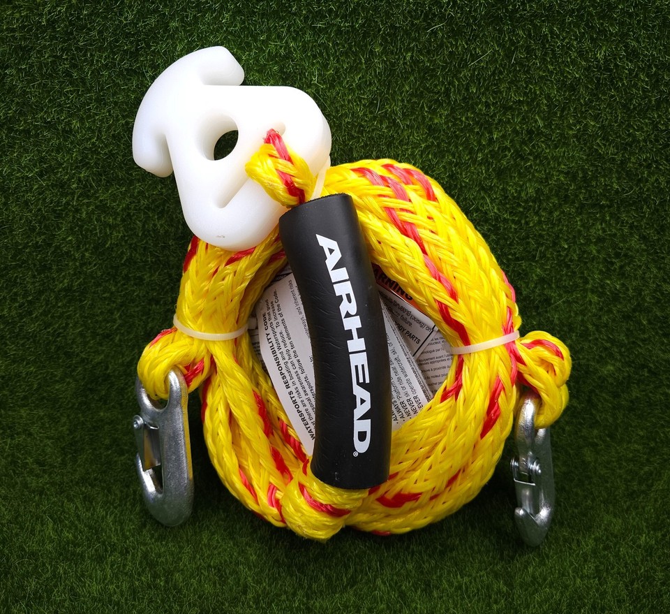 Airhead Heavy Duty Tow Harness Towables Ski Wakeboard Boat Towing Rope ...