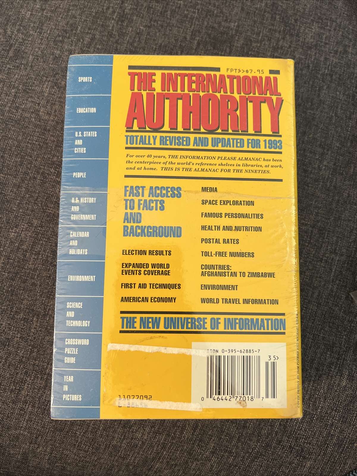 Information Please Almanac, 1993 : The Ultimate Browser's Reference by ...