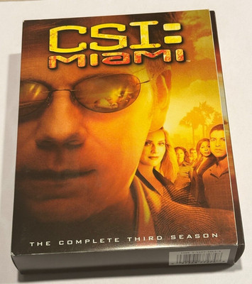 CSI: Miami - The Complete Third Season (DVD, 2005, 7-Disc Set) | eBay