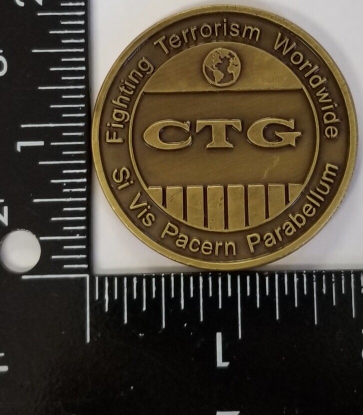 VHTF - CIA CTG CounterTerrorism Training Group Older Challenge Coin | eBay