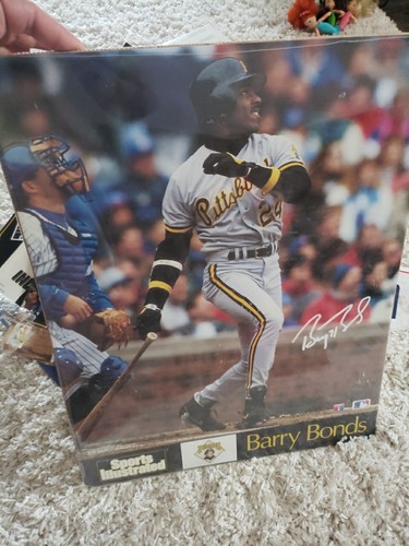 Barry Bonds Signed Autograph Pittsburgh Pirates 16x20 Framed Sports ...