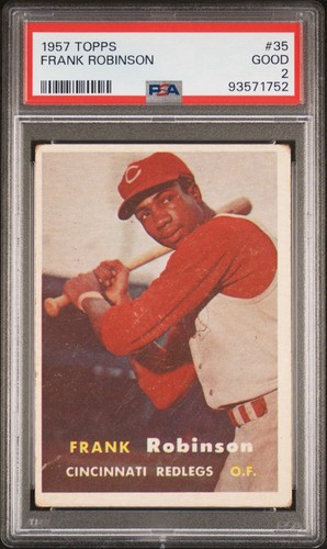 1957 Topps #35 Frank Robinson Rookie RC PSA 2 | eBay