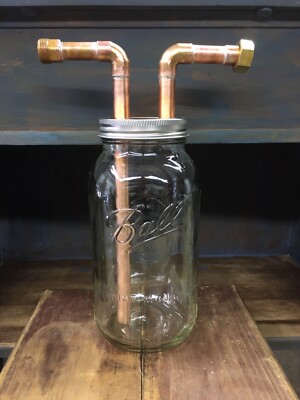 1/2” Distiller Thumper for Wide Mouth Half Gallon Mason Jar With ...