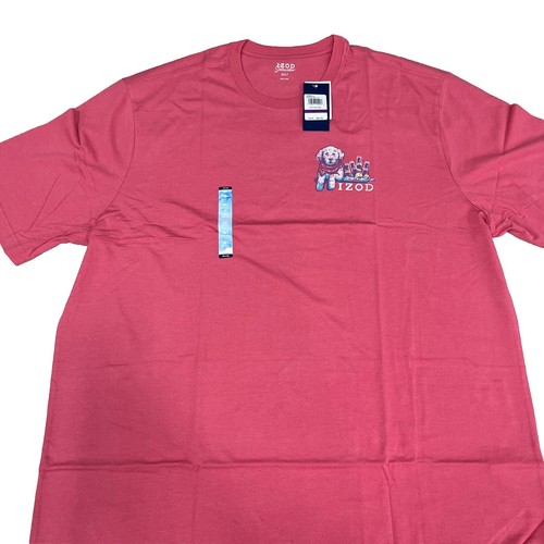 IZOD Saltwater Graphic Tee Rapture Rose Size 2XLT | eBay