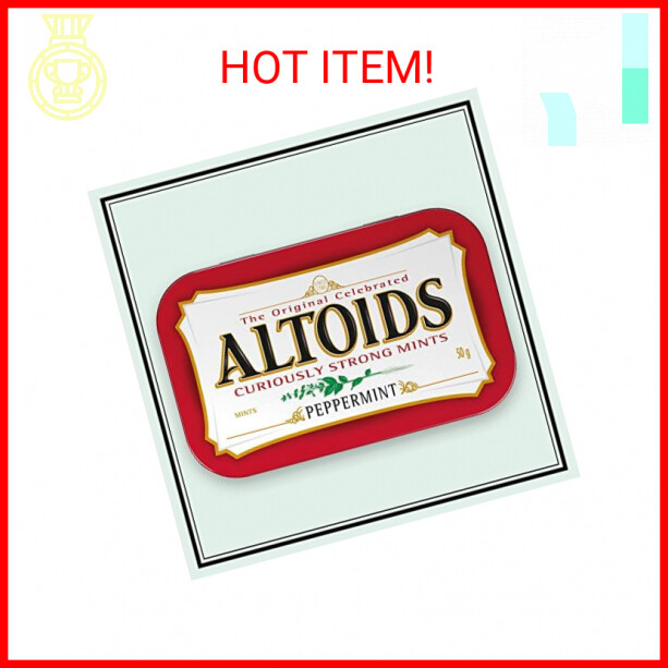 Altoids Classic Peppermint Breath Mints, 1.76-Ounce Tin (Pack of 12) | eBay