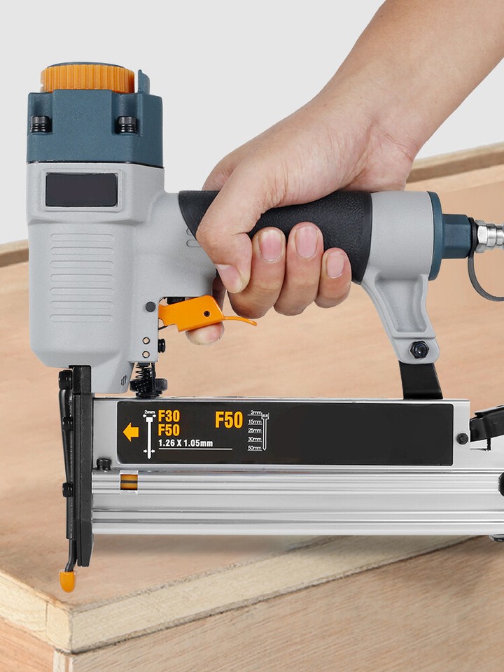 18 Gauge Brad Nails Pneumatic Powered Tool 3-IN-1 Air Nailer Stapler ...