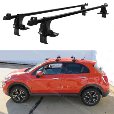 For Fiat 500 500x 54" Roof Rack Cross Bar Luggage Cargo Kayak Carrier ...