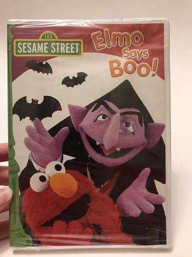 New Sealed Sesame Street: Elmo Says Boo! (DVD, 2013) Great Gift | eBay