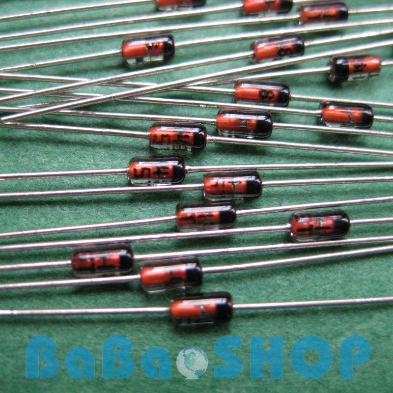 100pcs ~5000pcs 1N4148 Brand New IN4148 4148 Silicon Switching Diode DO ...
