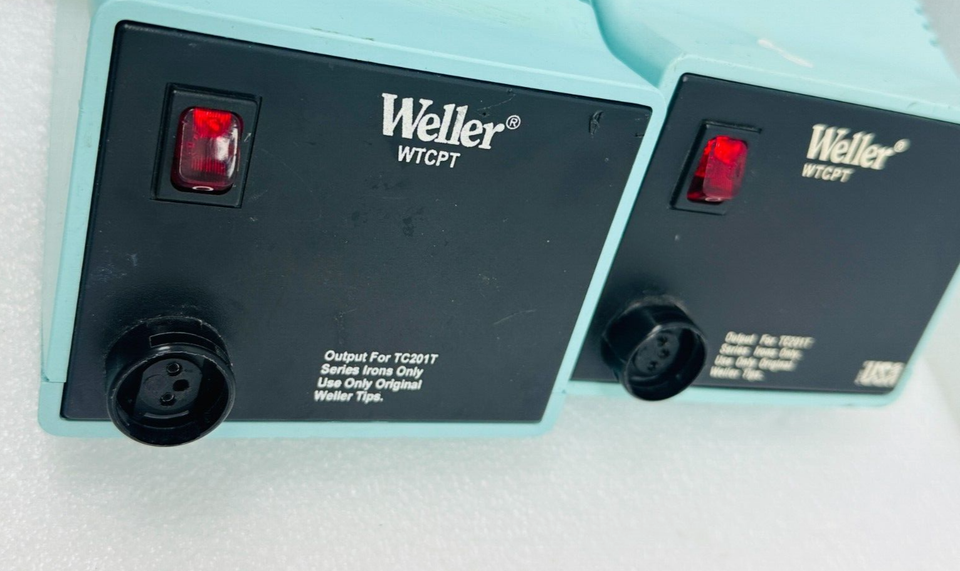 LOT OF 2 - Weller TC201T Soldering Station Power Supply - FREE SHIPPING ...