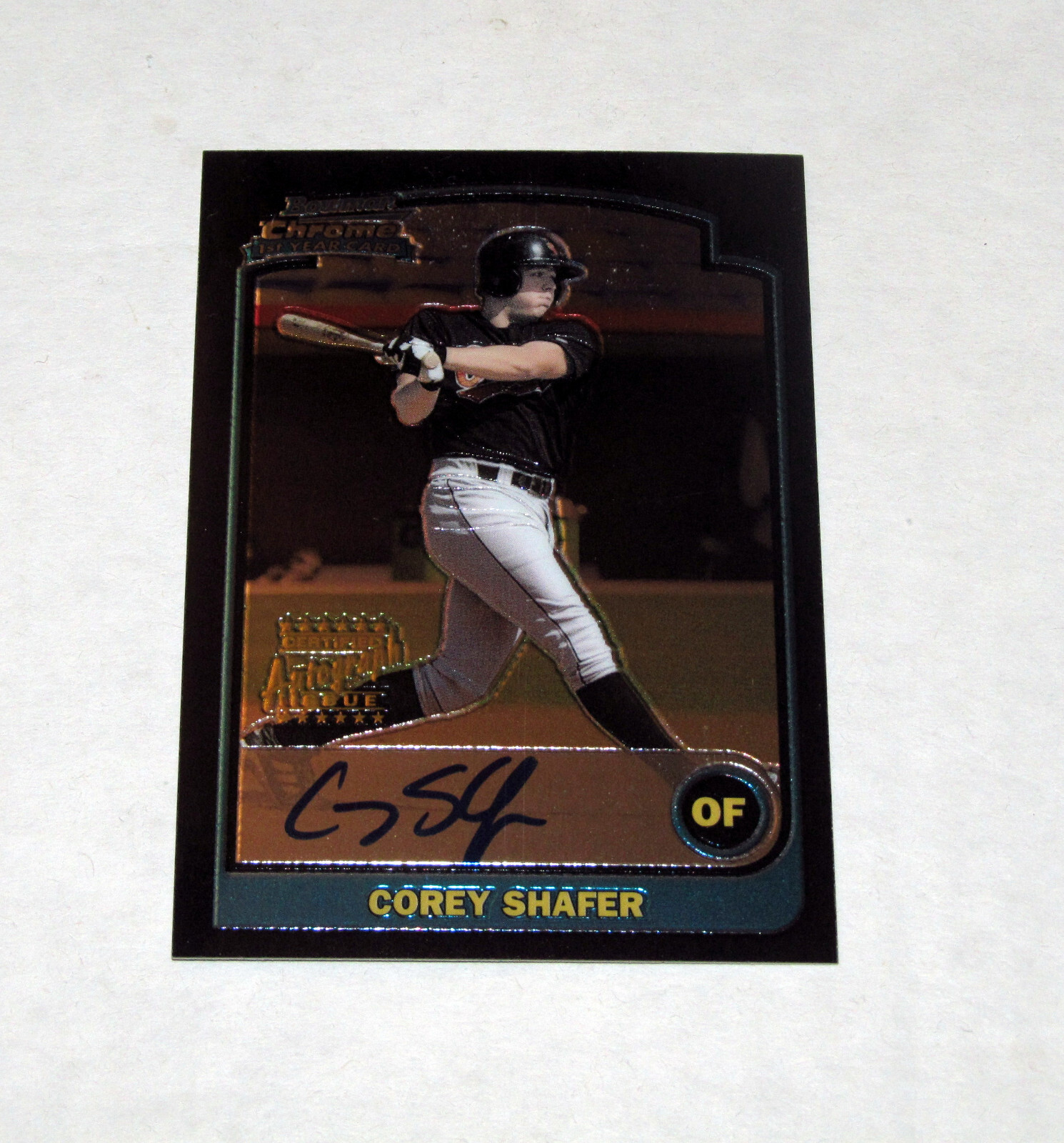 2003 Bowman Chrome 333 Corey Shafer Autograph Auto Rookie RC Orioles | eBay