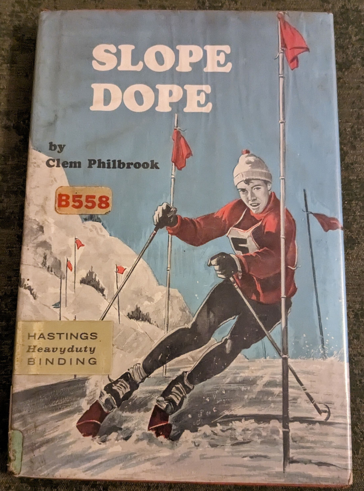 Slope Dope by Clem Philbrook - rare hardcover book with dust jacket ...