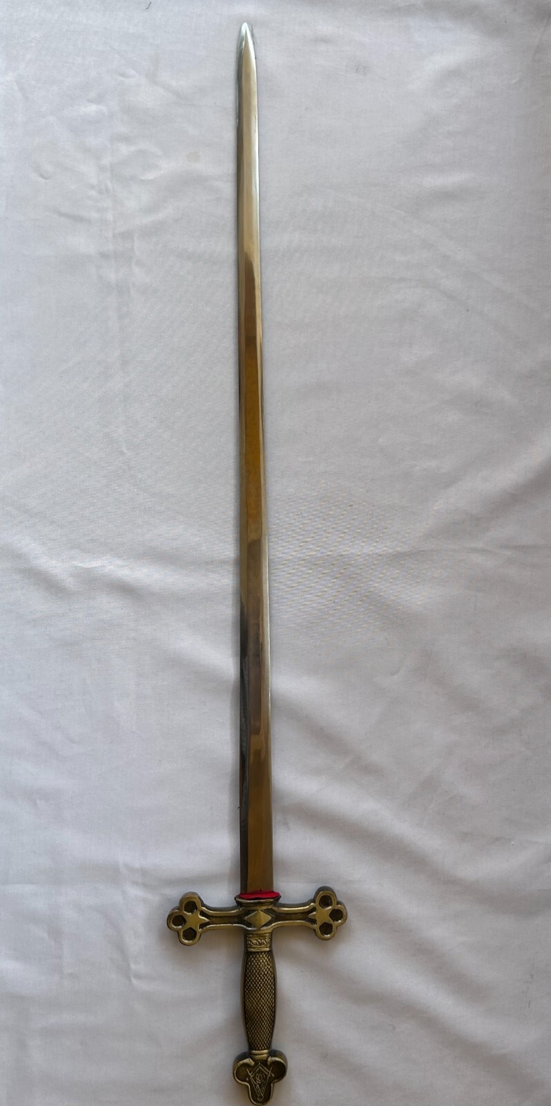 MASONIC SWORD - SQUARE COMPASS WITH G AND GOLDEN HILT | eBay