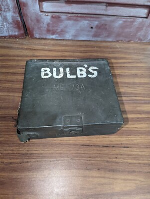 US WW2 Army chest CH-204 for ME-73A SCR | eBay