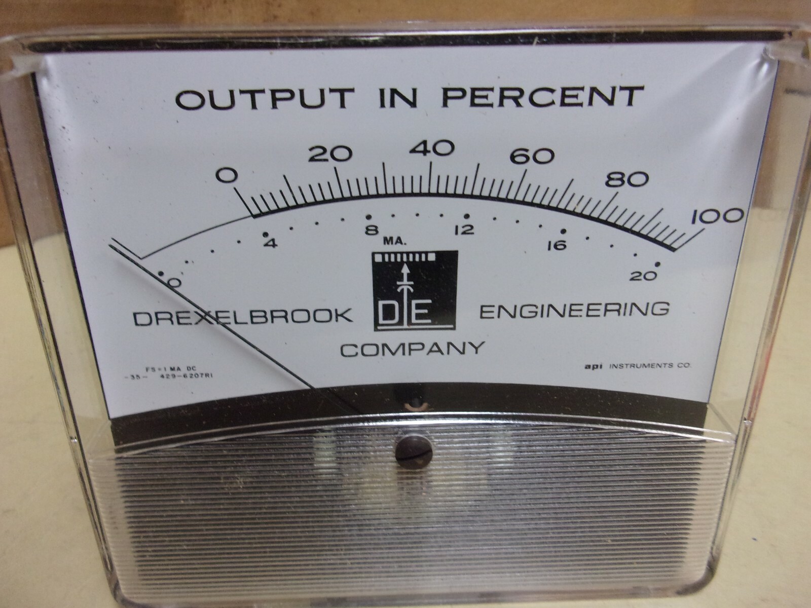 Drexelbrook Engineering Co. Meter , Output in Percent , API Model 502 ...