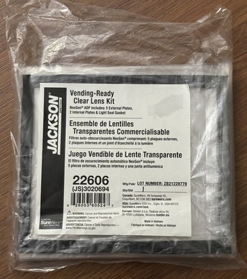 Jackson Safety SureWerx 22606 5x2 Clear Lens Kit for Nexgen ADF 3-in-1 ...