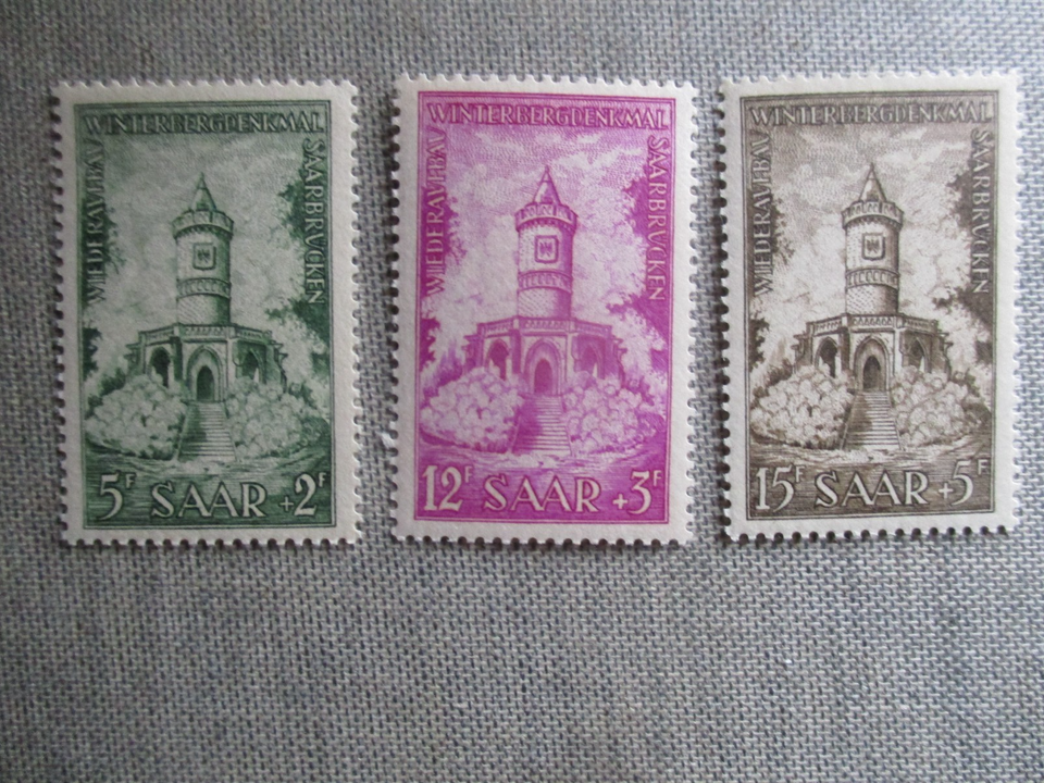 Saar, Scott# B111-B113, MNH | eBay