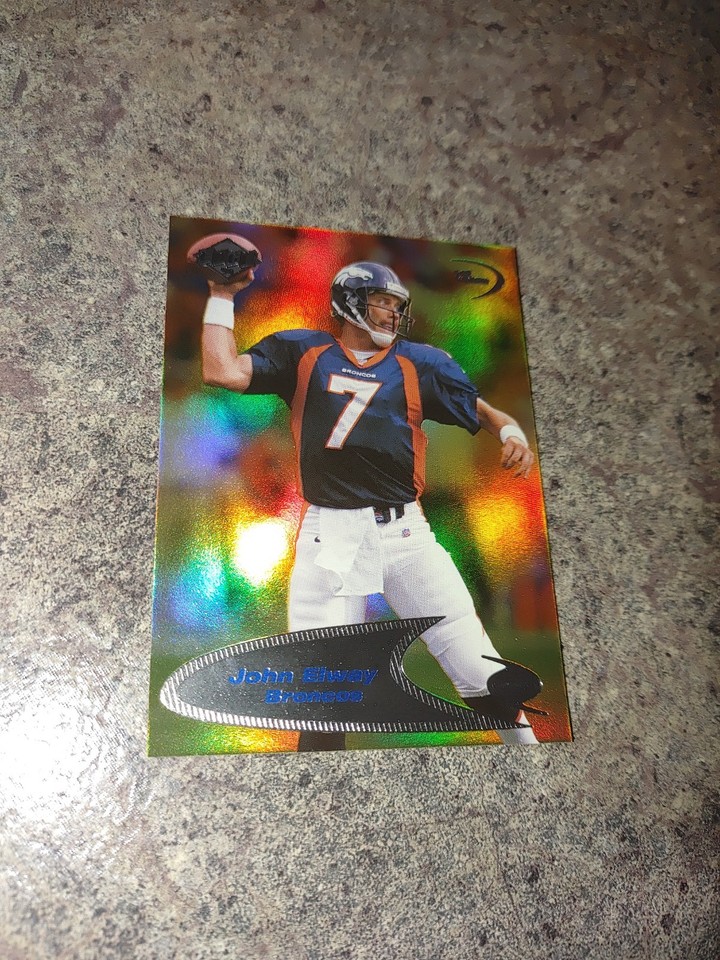 1998 Collectors Edge Holgold 2nd Quarter John Elway #7/50 Jersey# RARE ...